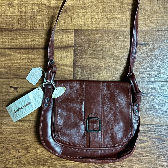 Sears | Bags | Sears Vintage 99s Brown Leather Handbag New W Tags ...